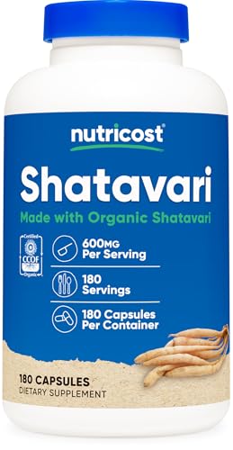 Organic shatavari supplement for vitality