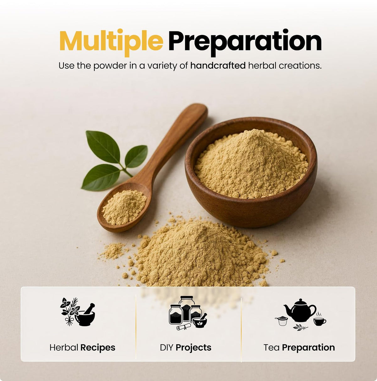 Organic shavegrass powder for detox