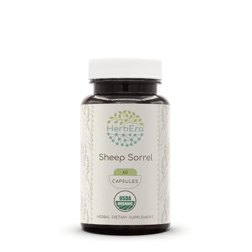 organic sheep sorrel capsules for health