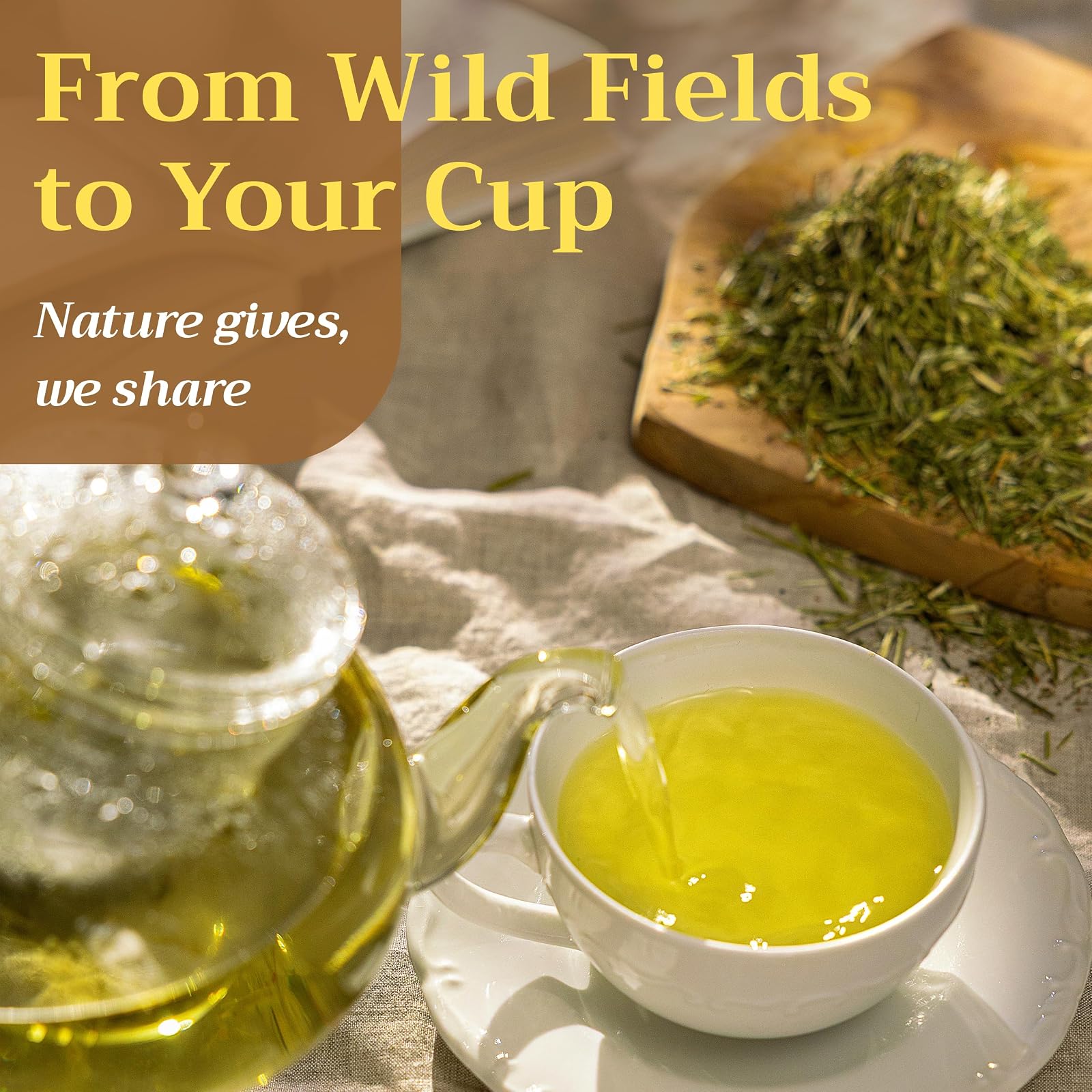 organic Shepherd's Purse for herbal infusions