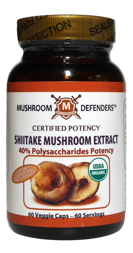 Organic Shiitake mushroom extract benefits