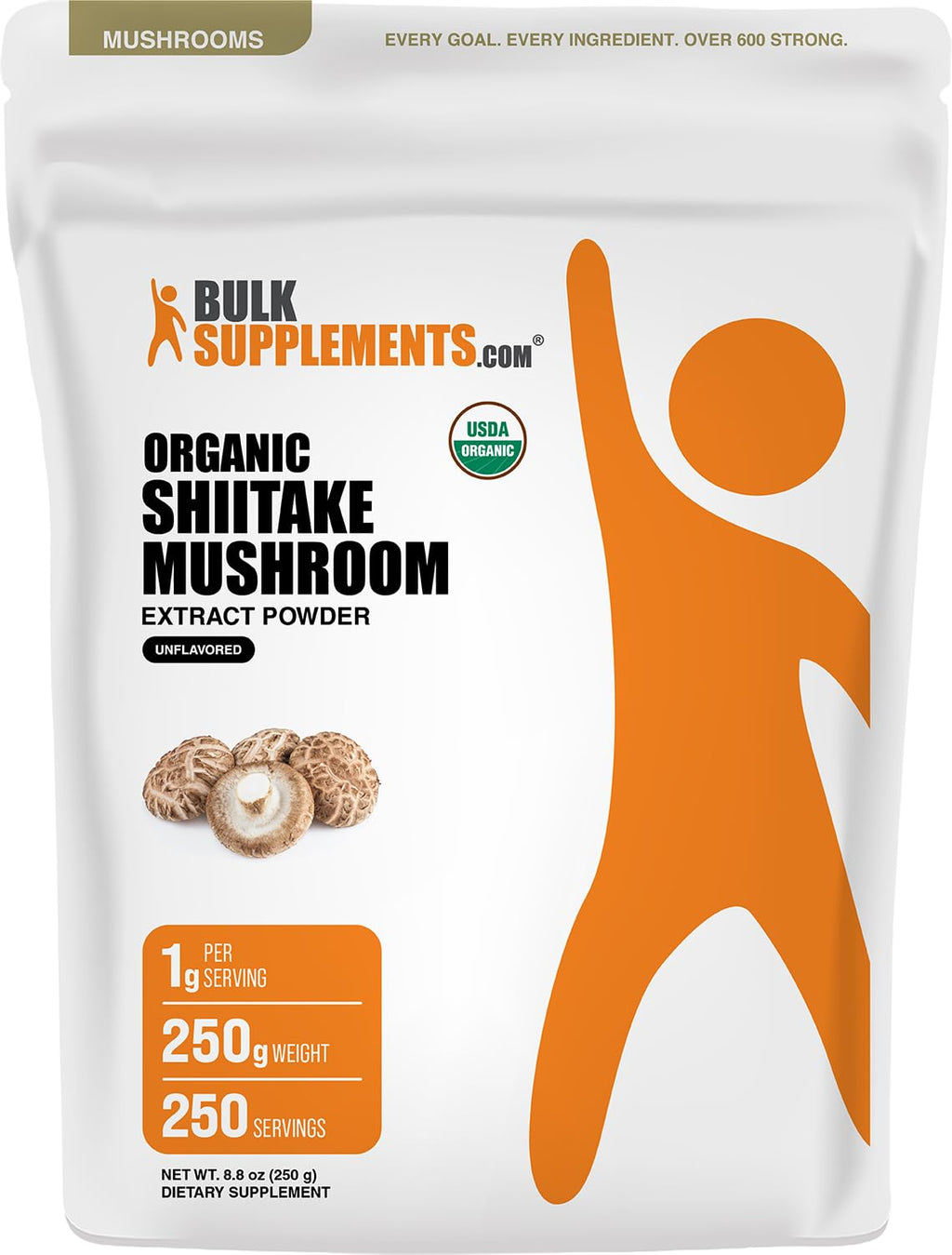 organic shiitake mushroom extract powder