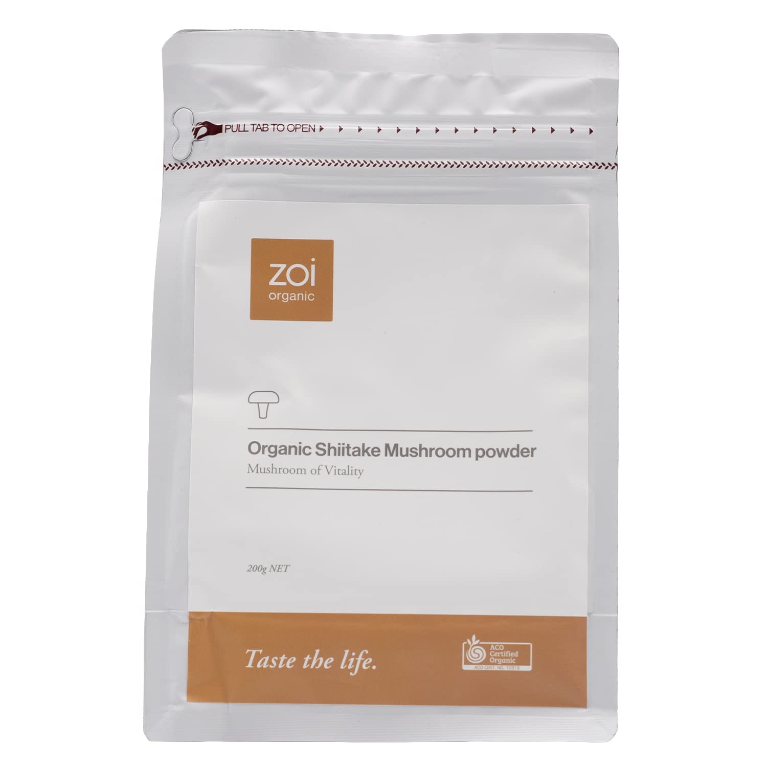Organic shiitake mushroom powder benefits
