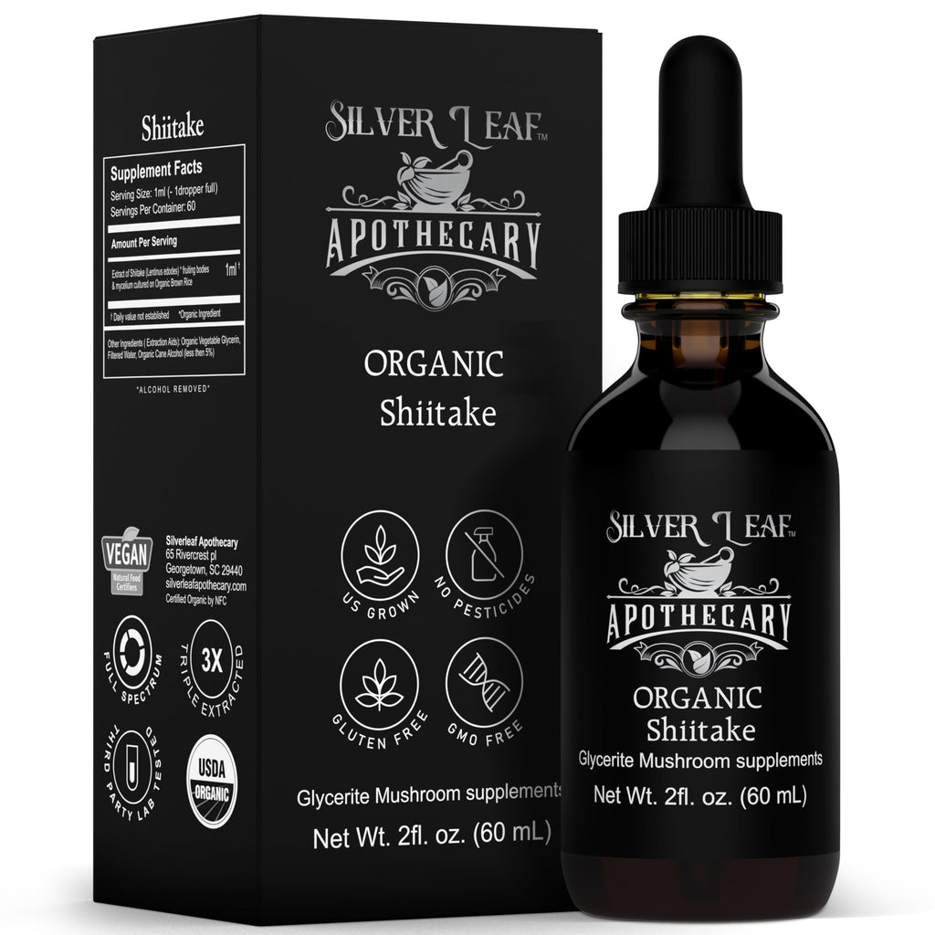 organic shiitake mushroom tincture benefits