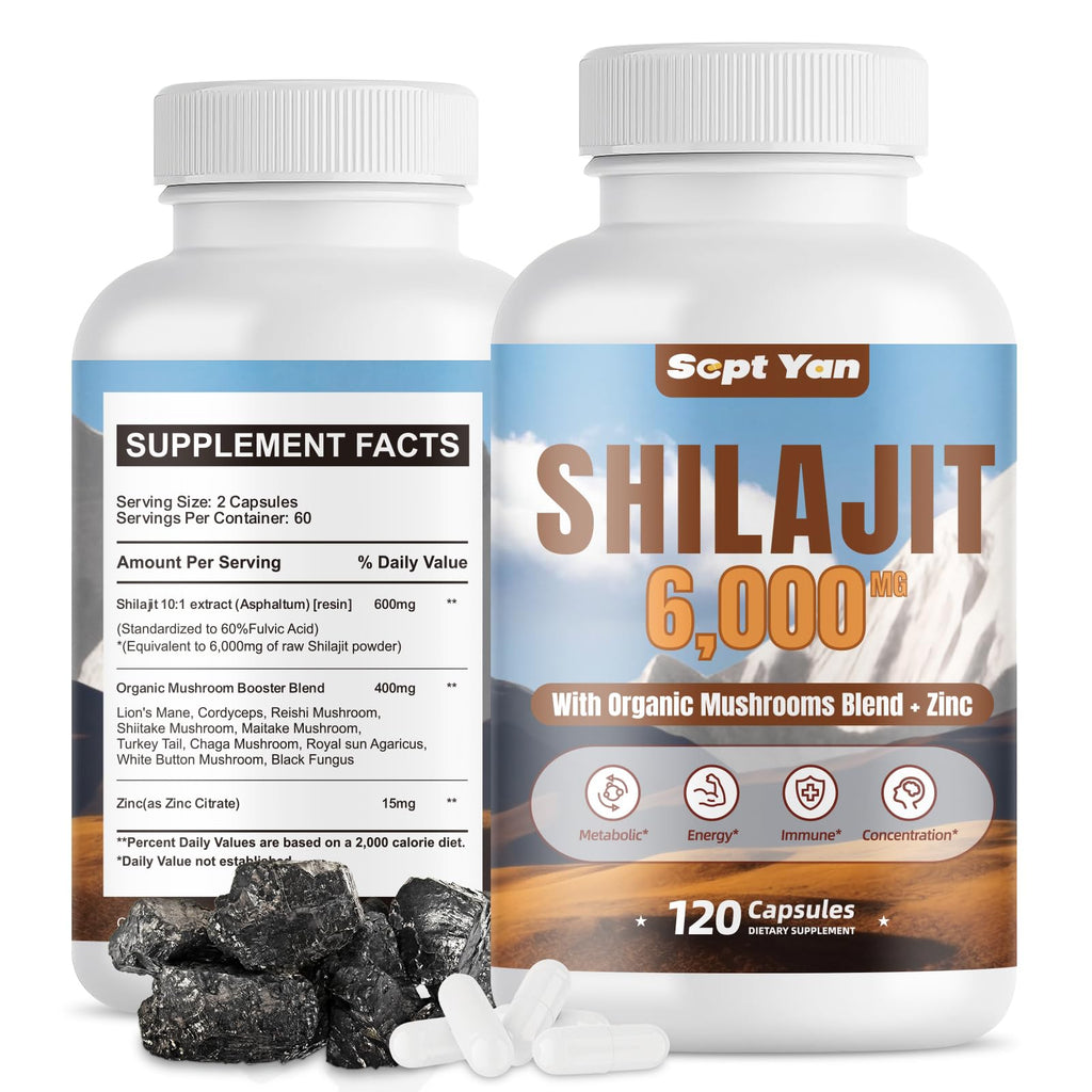 organic shilajit capsules for energy