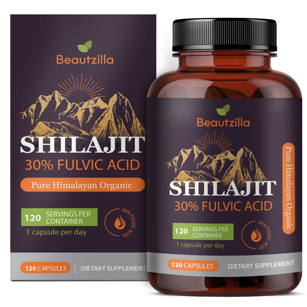 organic shilajit capsules for energy