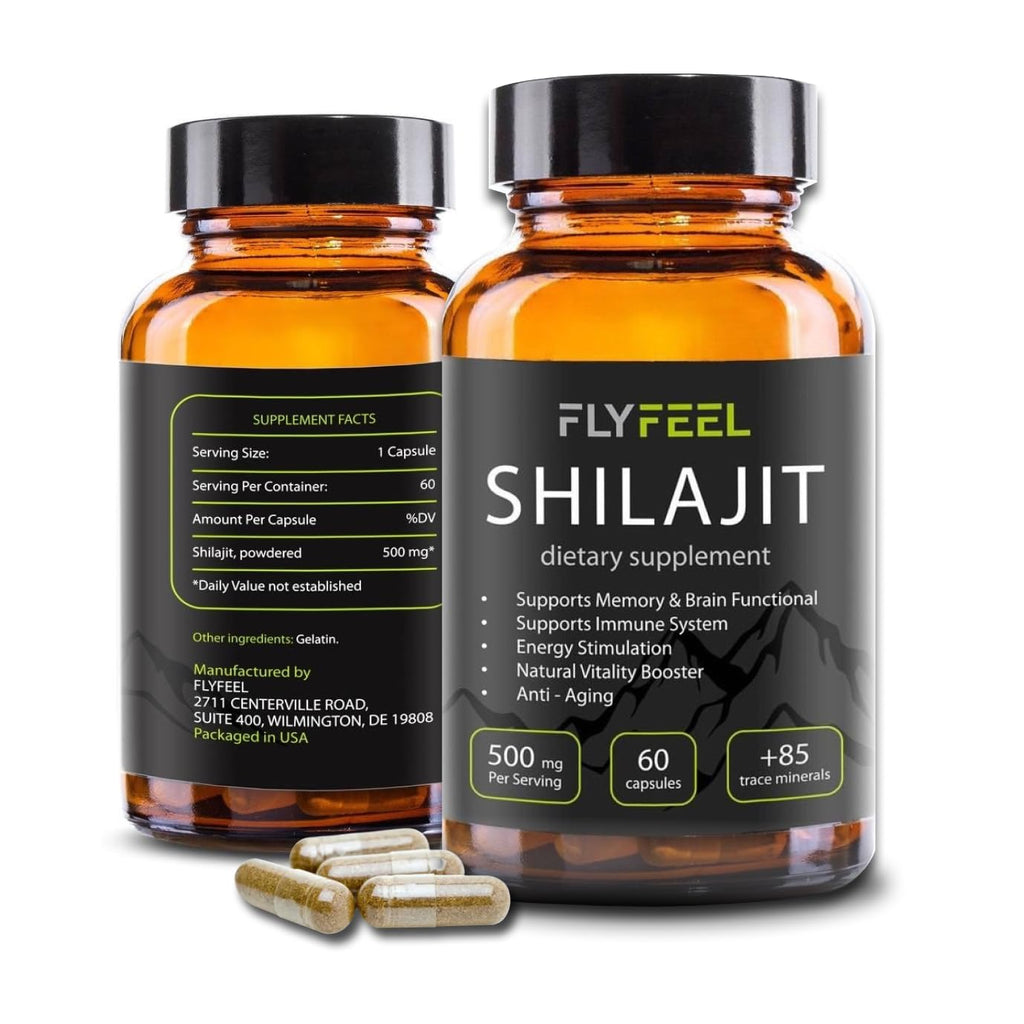 organic shilajit capsules for energy