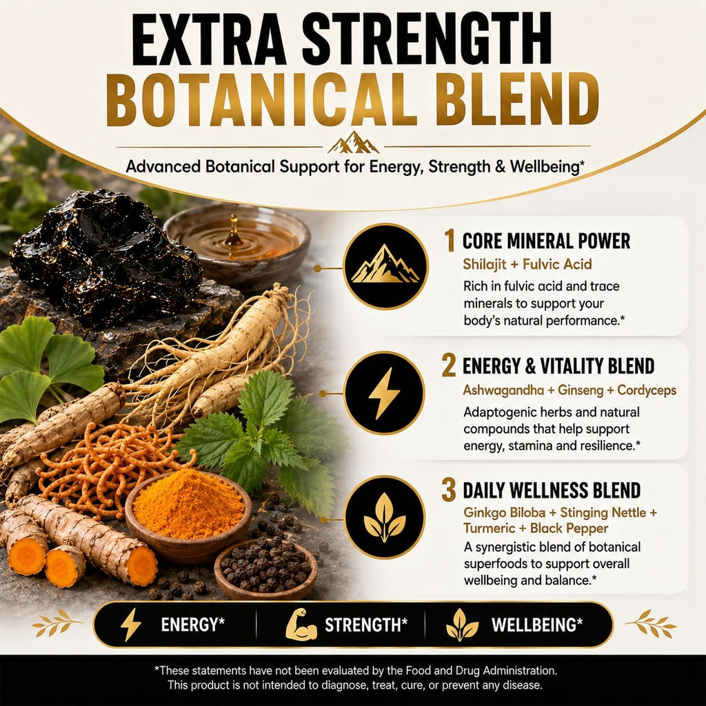 organic shilajit capsules for enhanced performance