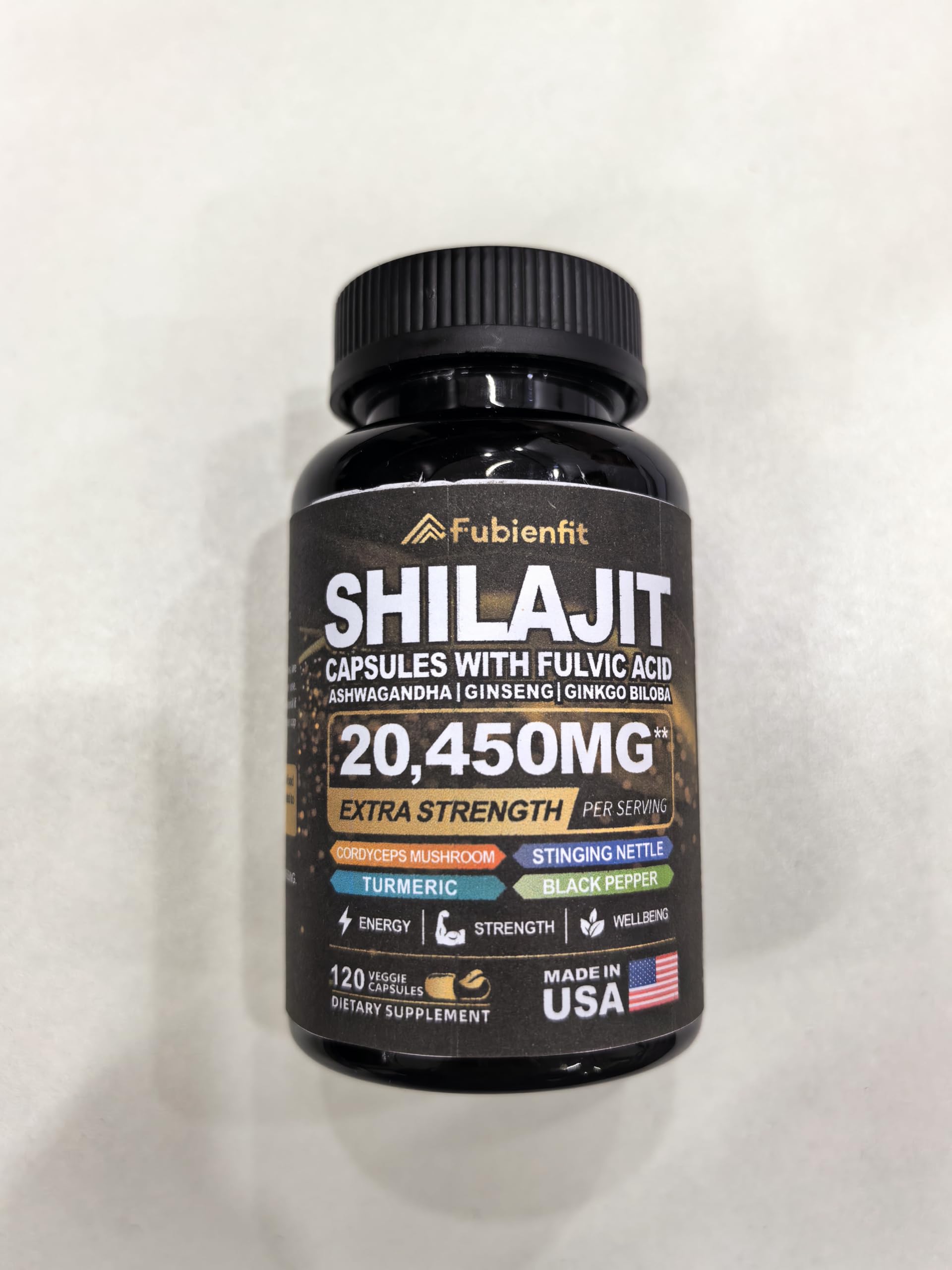 organic shilajit capsules for vitality