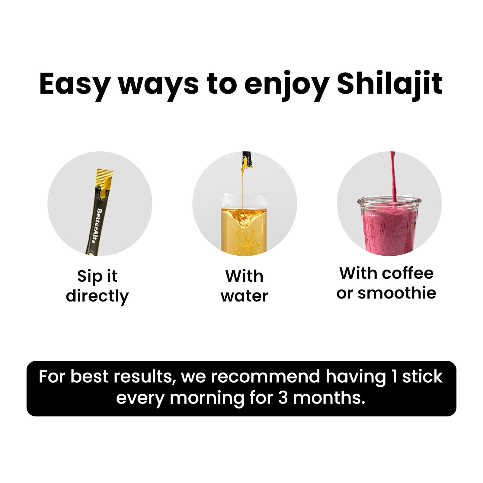 organic shilajit for daily use