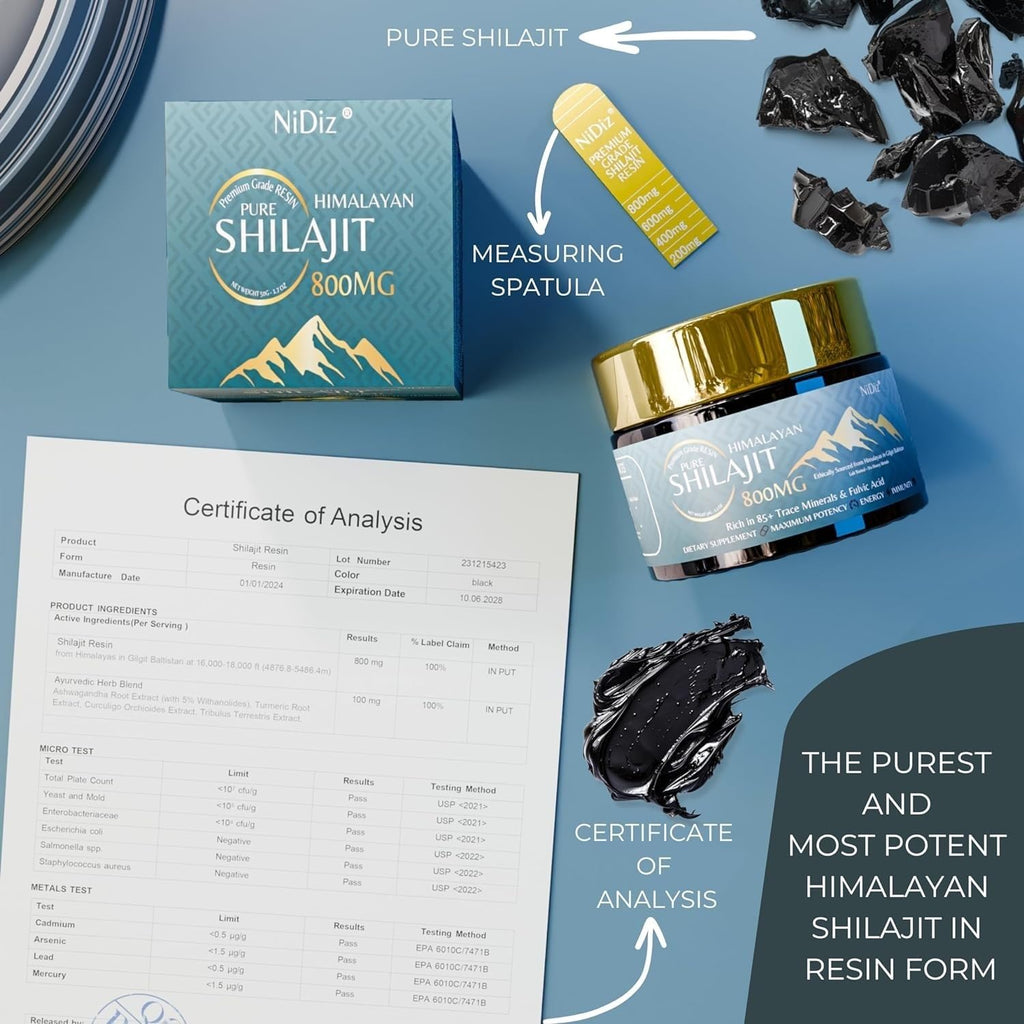 organic shilajit for energy boost