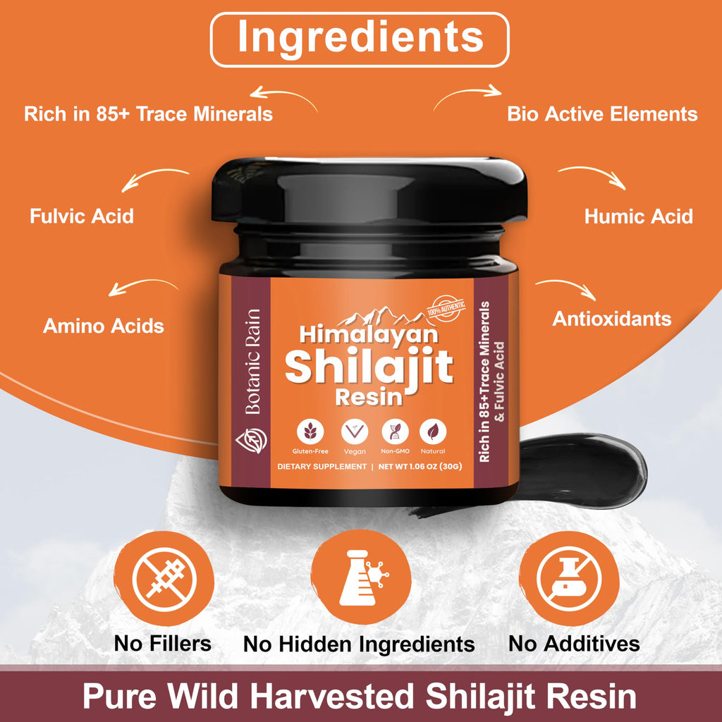 organic shilajit for enhanced performance