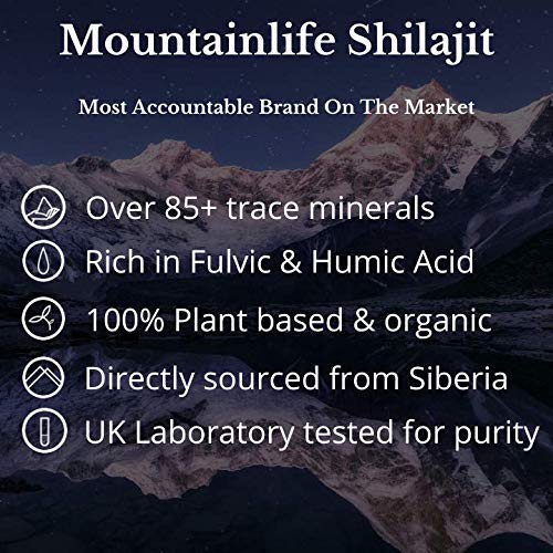 Organic shilajit for health enthusiasts