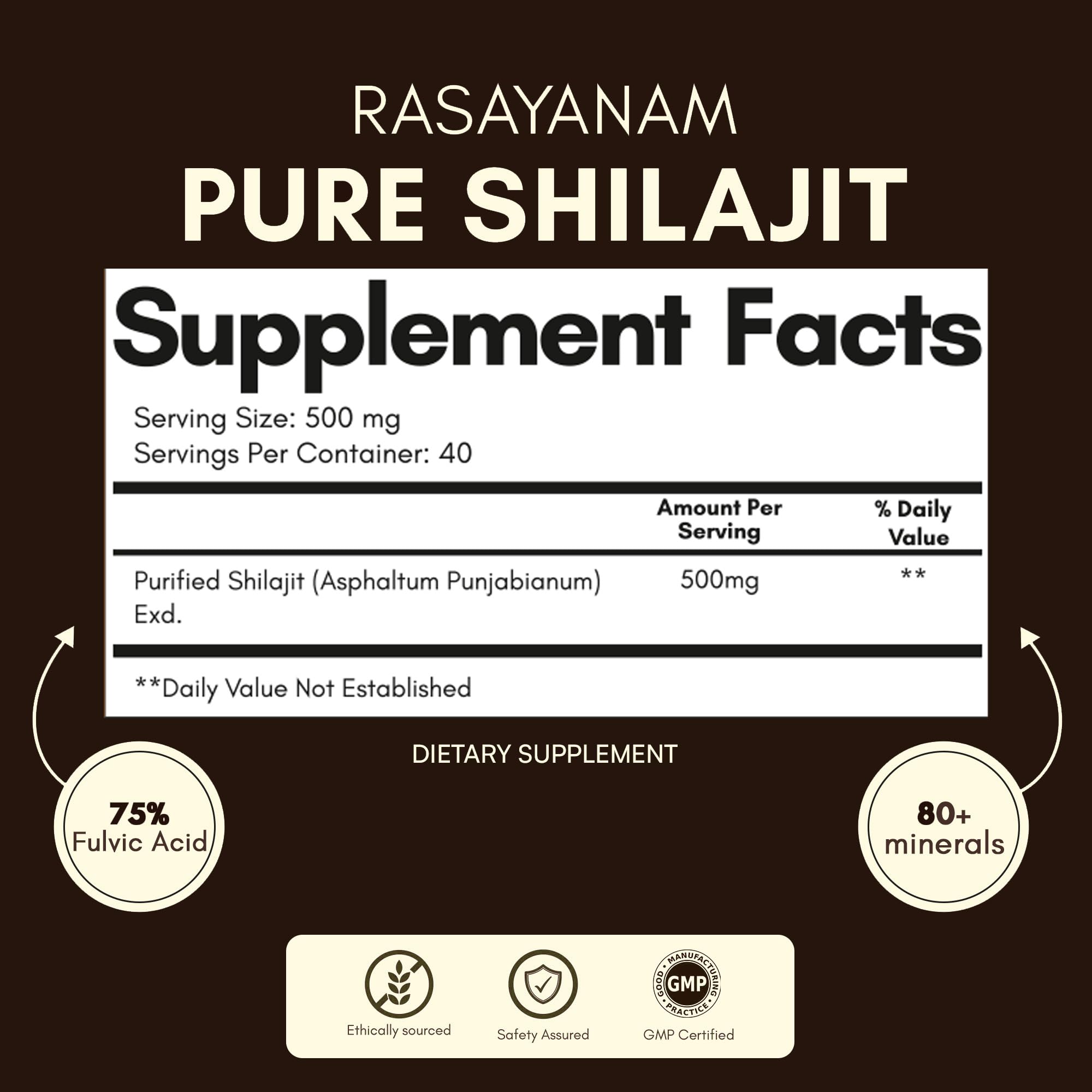 Organic Shilajit for holistic health