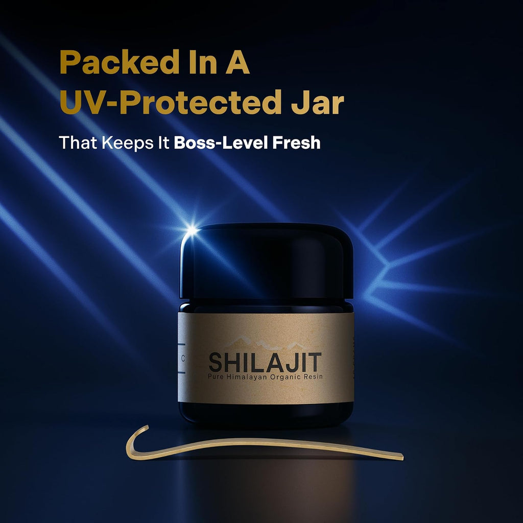 organic shilajit for immune support