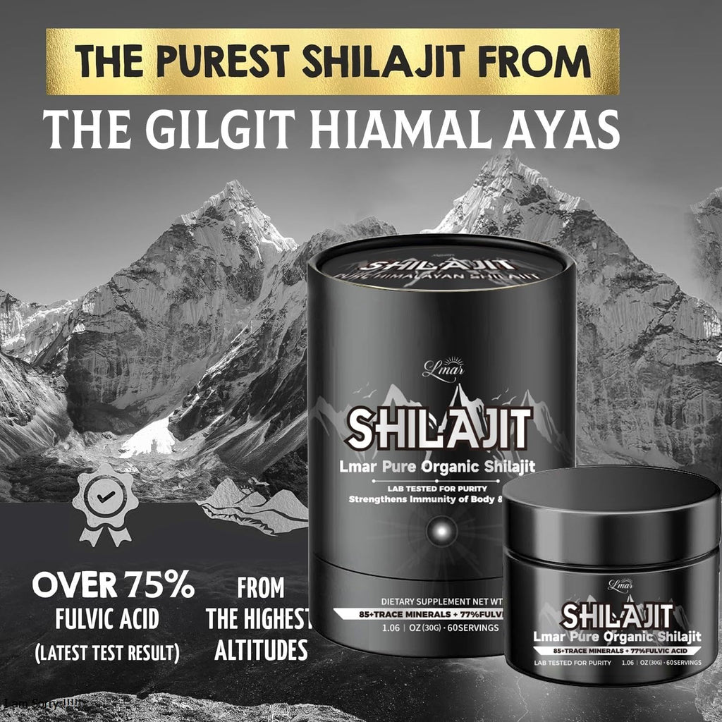 Organic Shilajit for men and women