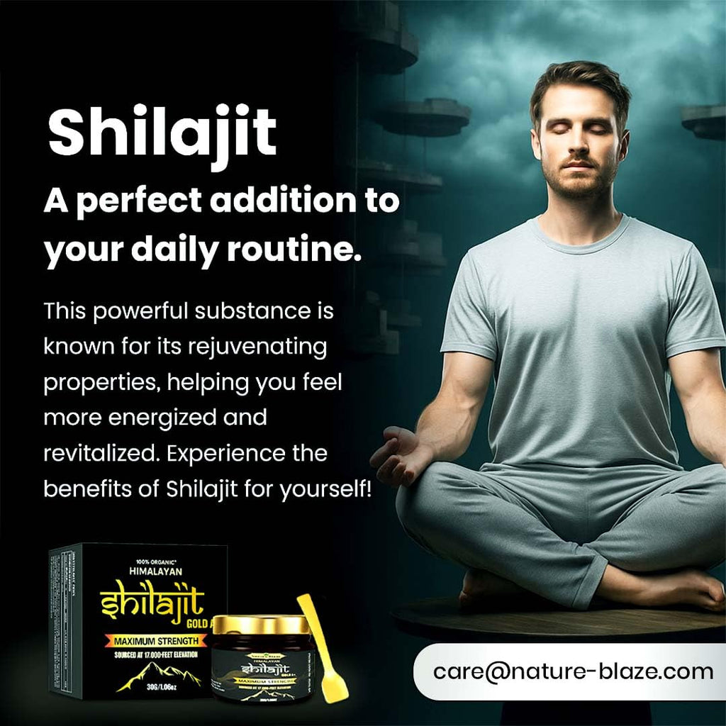 organic shilajit for mineral balance