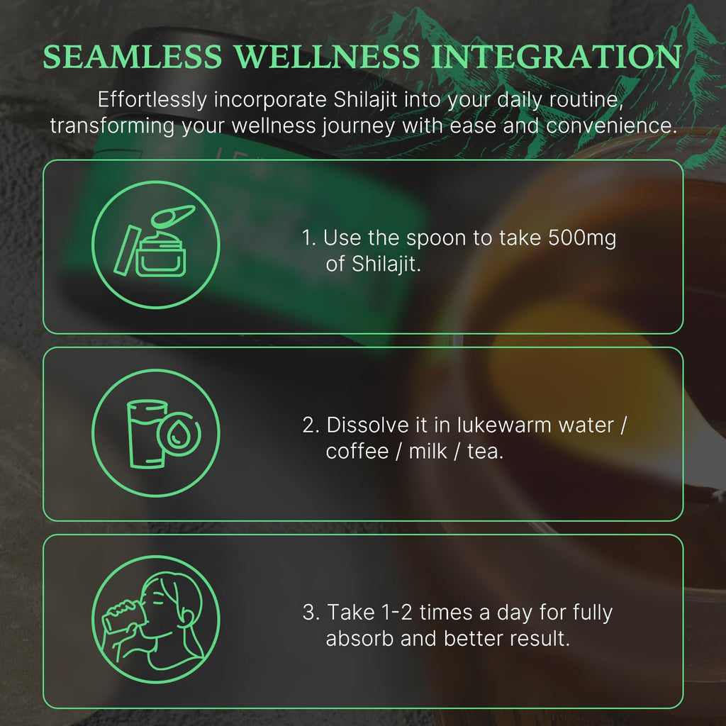 organic shilajit for natural energy