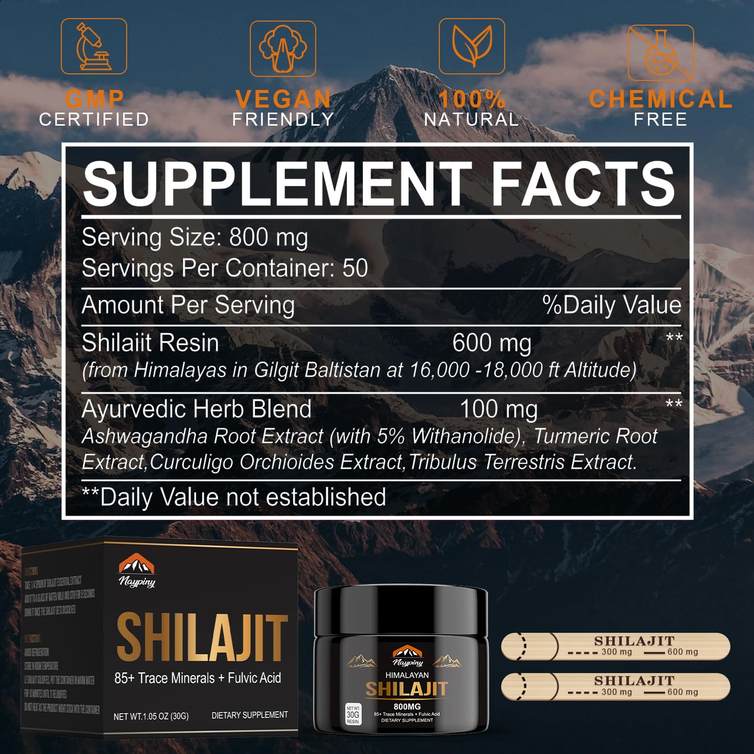 organic Shilajit for natural energy