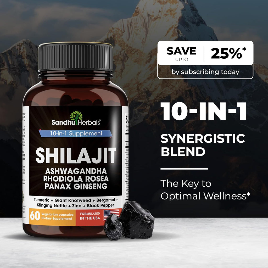 organic shilajit for overall health