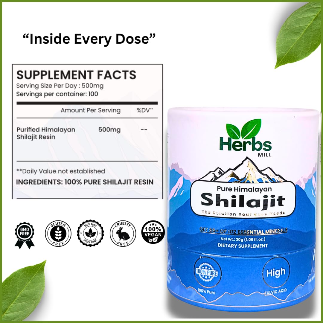 organic shilajit for overall health