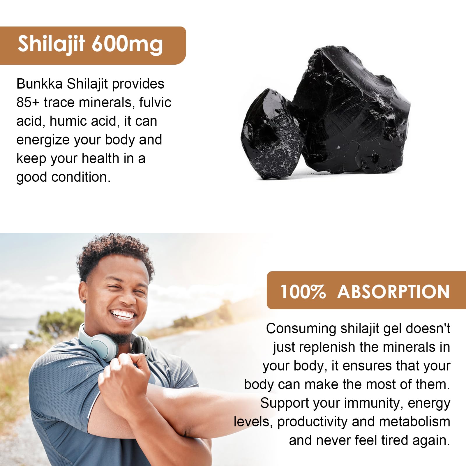 organic shilajit for vitality