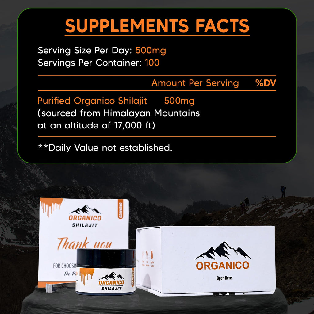 organic shilajit for wellness