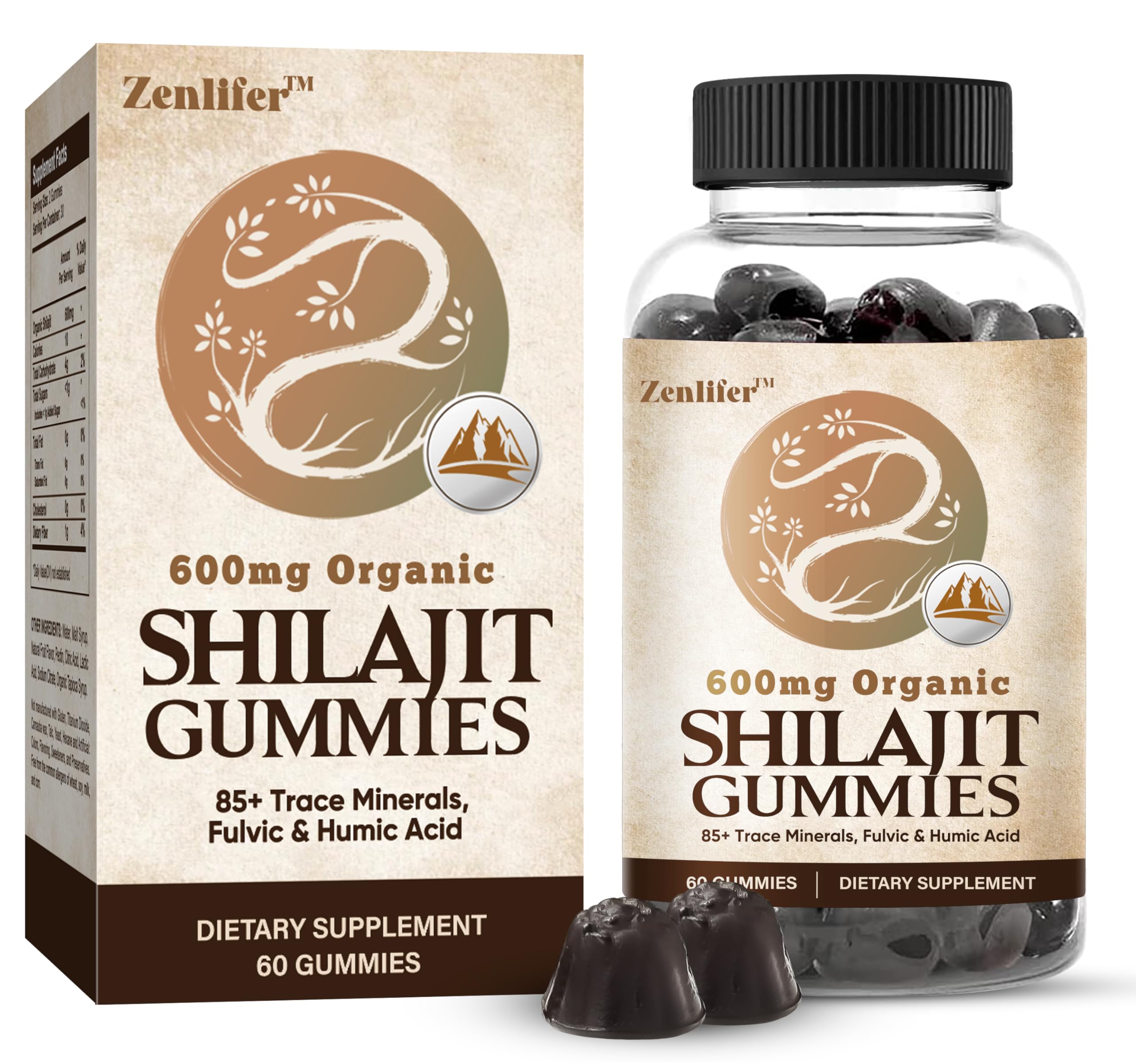 organic shilajit gummies for energy