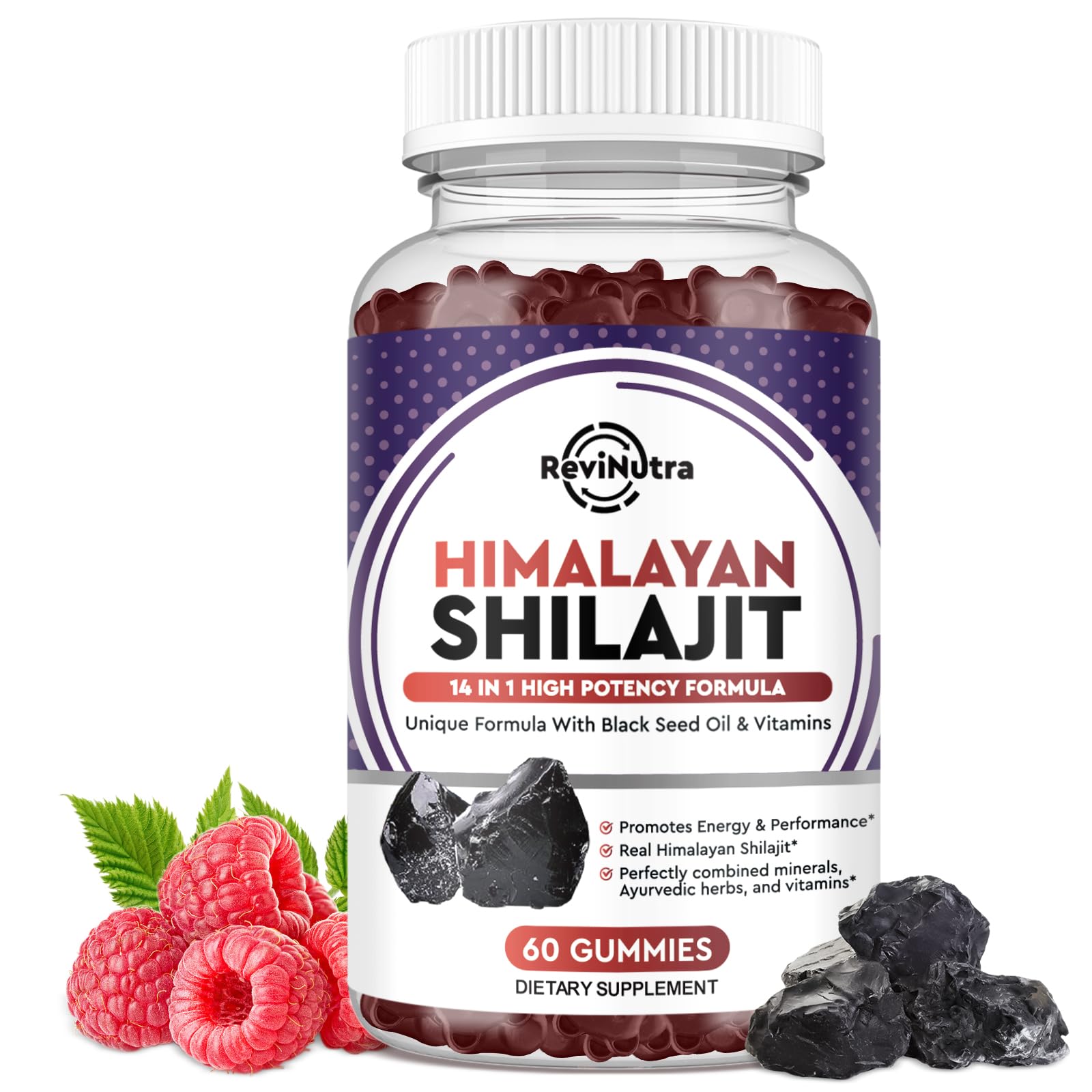 organic shilajit gummies for energy