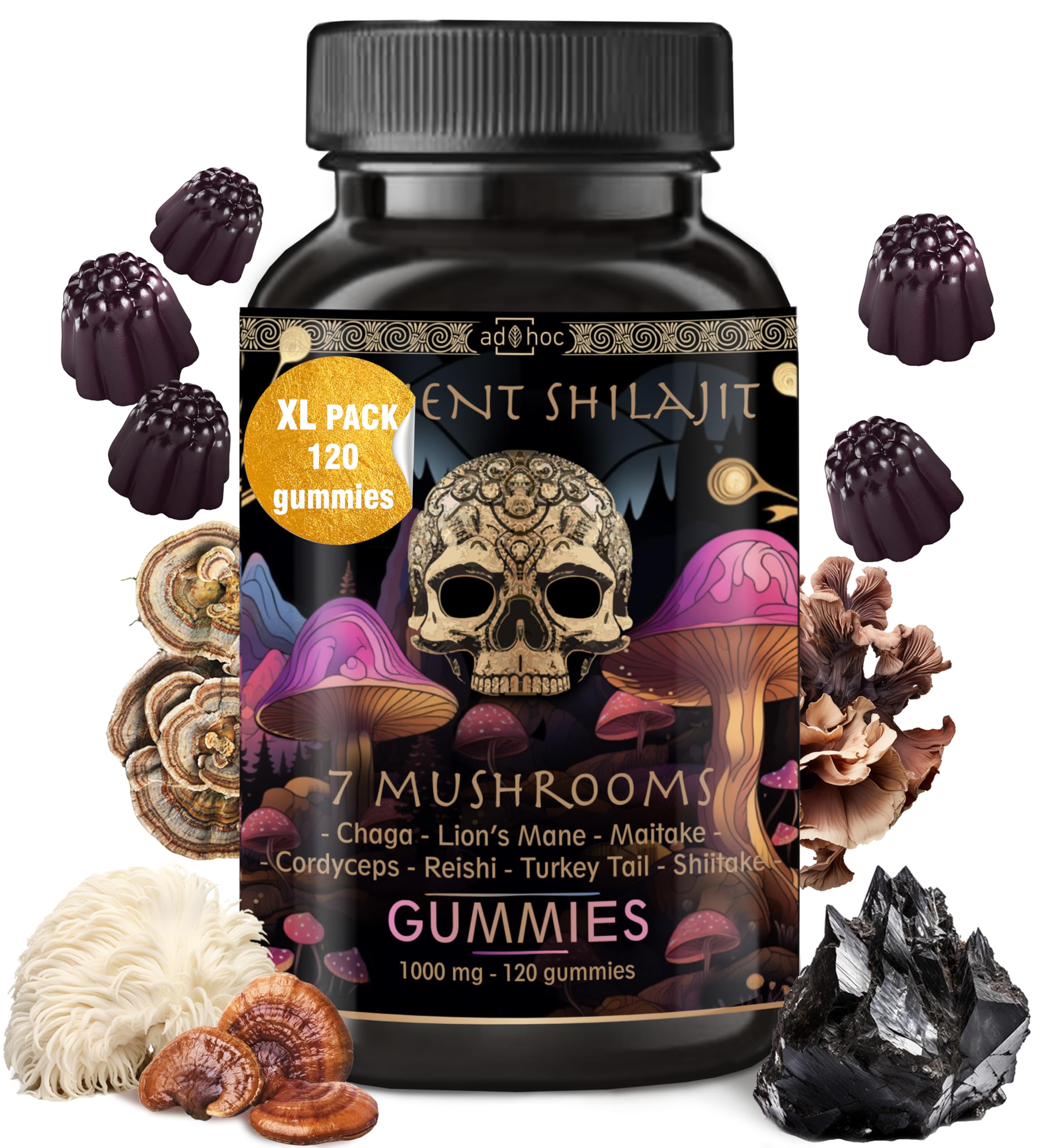 organic Shilajit gummies for energy