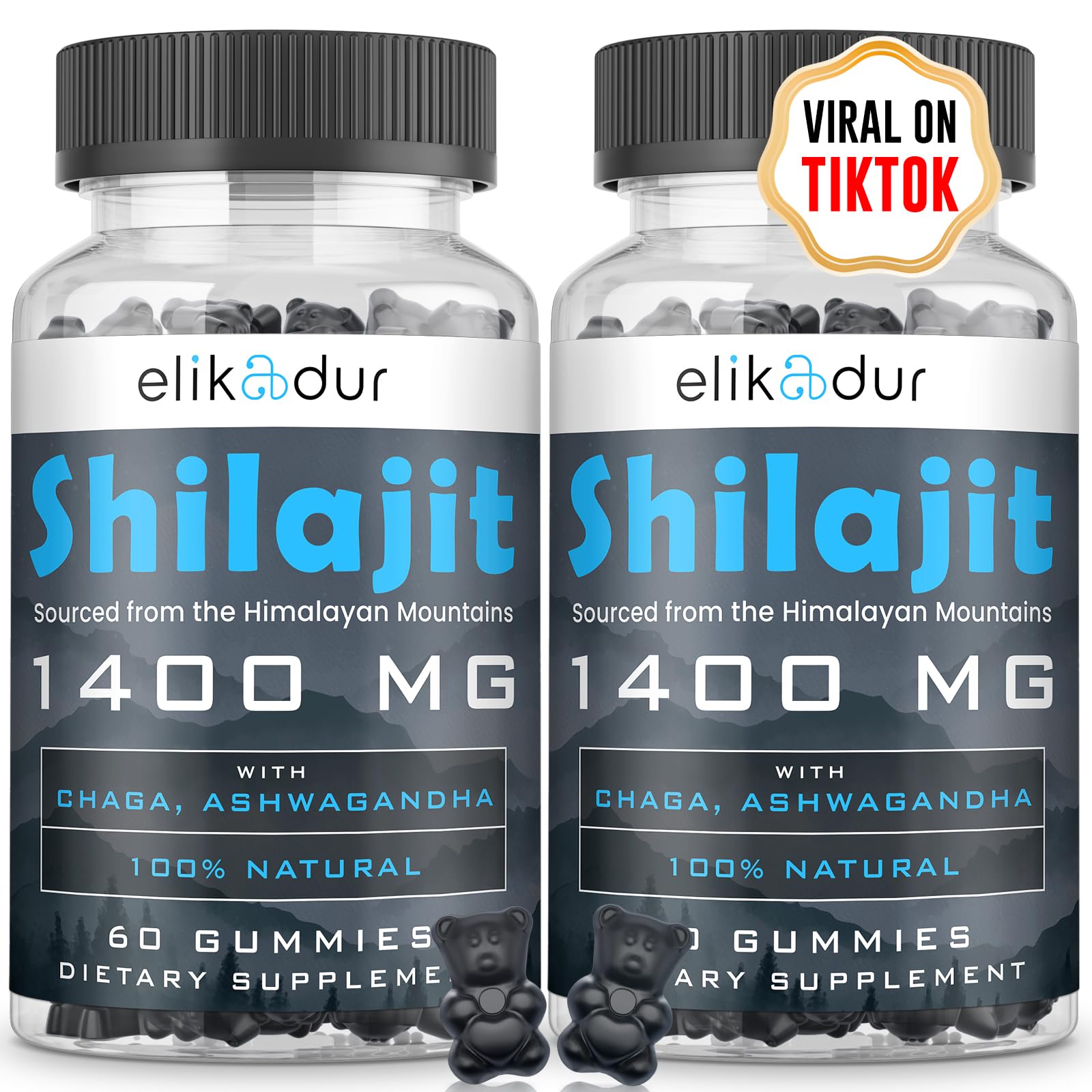 Organic Shilajit gummies for energy