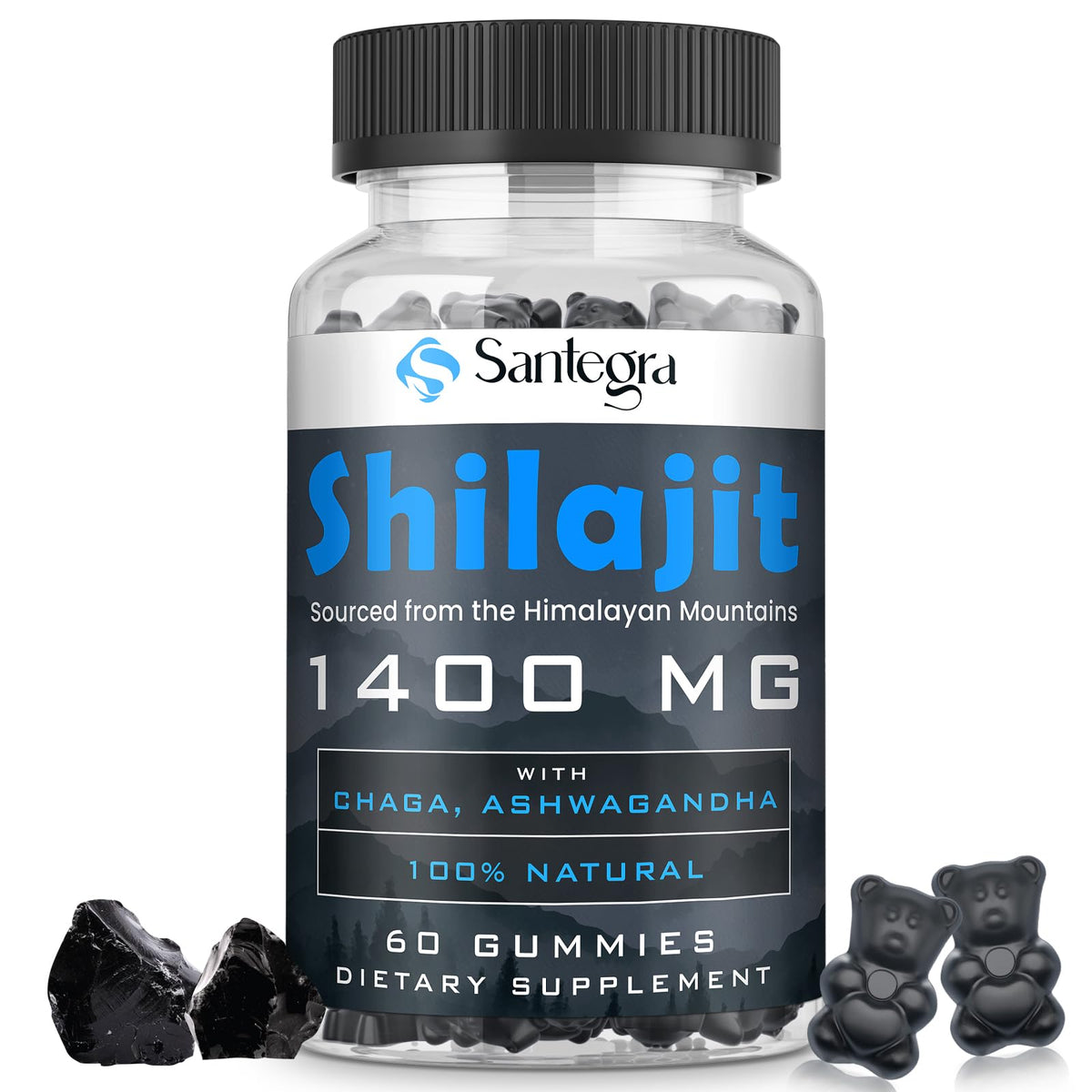 Organic Shilajit gummies for energy