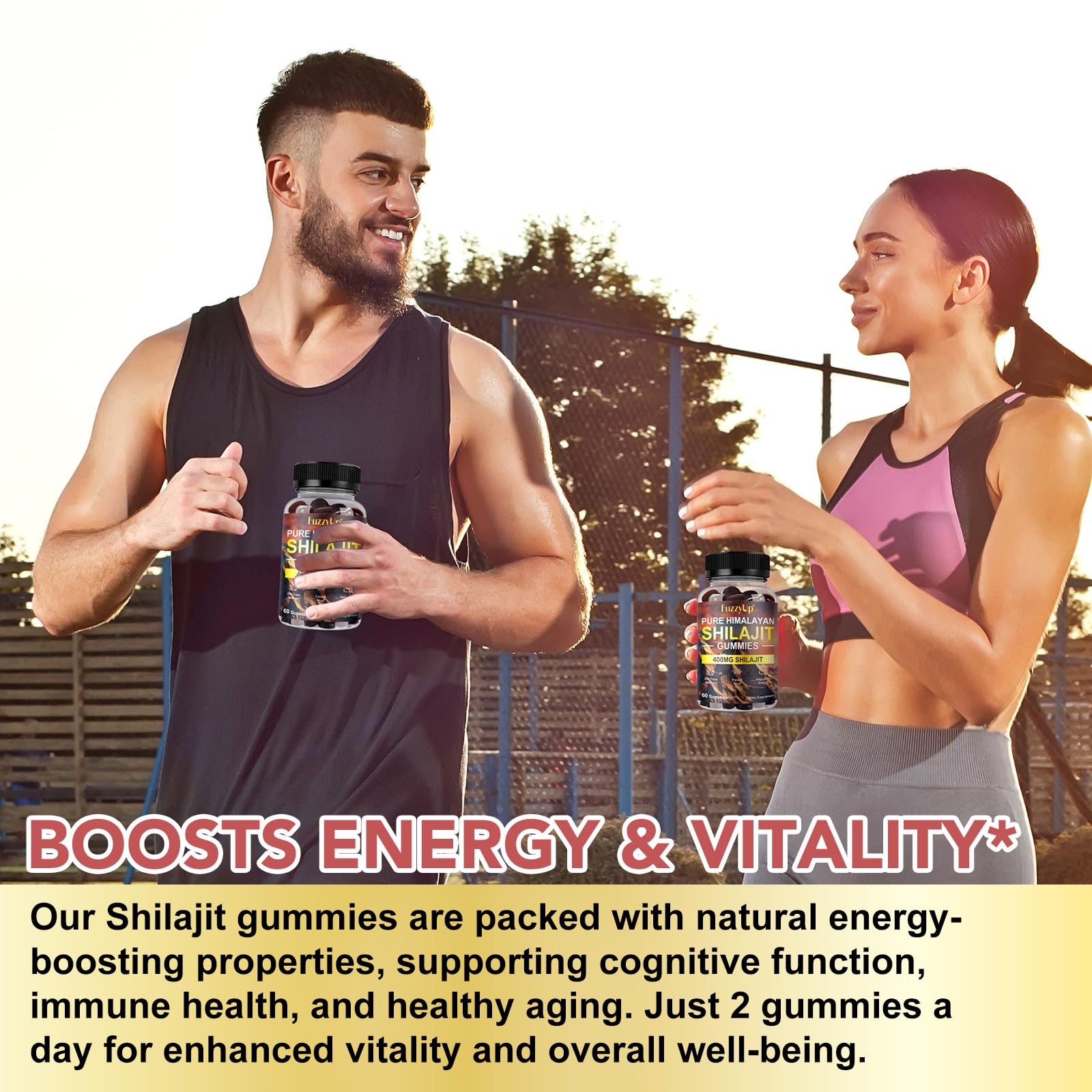 Organic Shilajit gummies for immunity