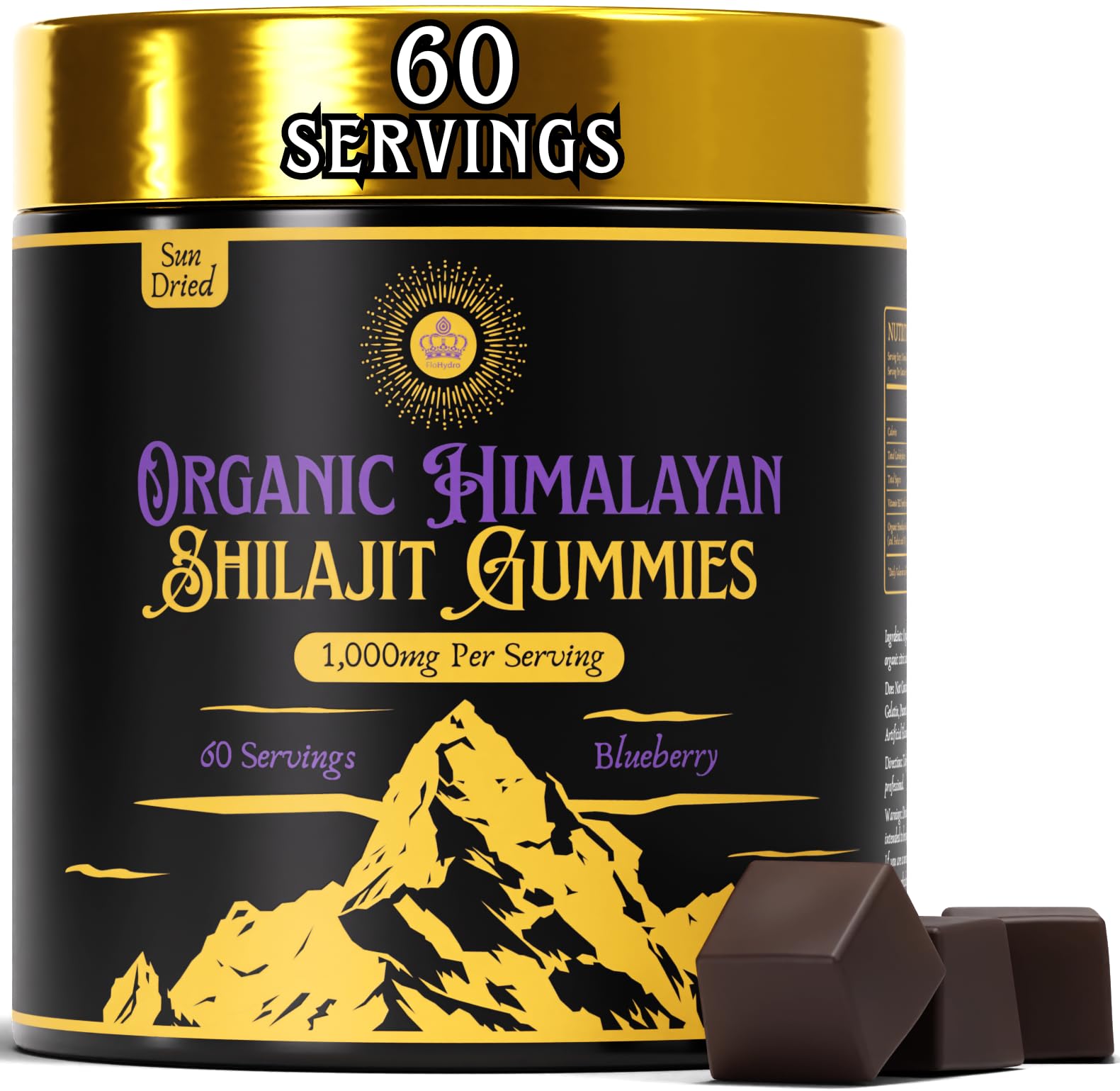 Organic Shilajit gummies for wellness