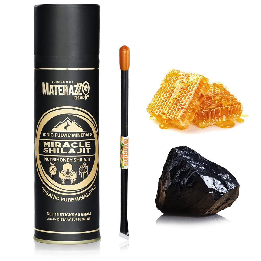 organic shilajit honey sticks