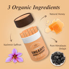 organic Shilajit infused honey