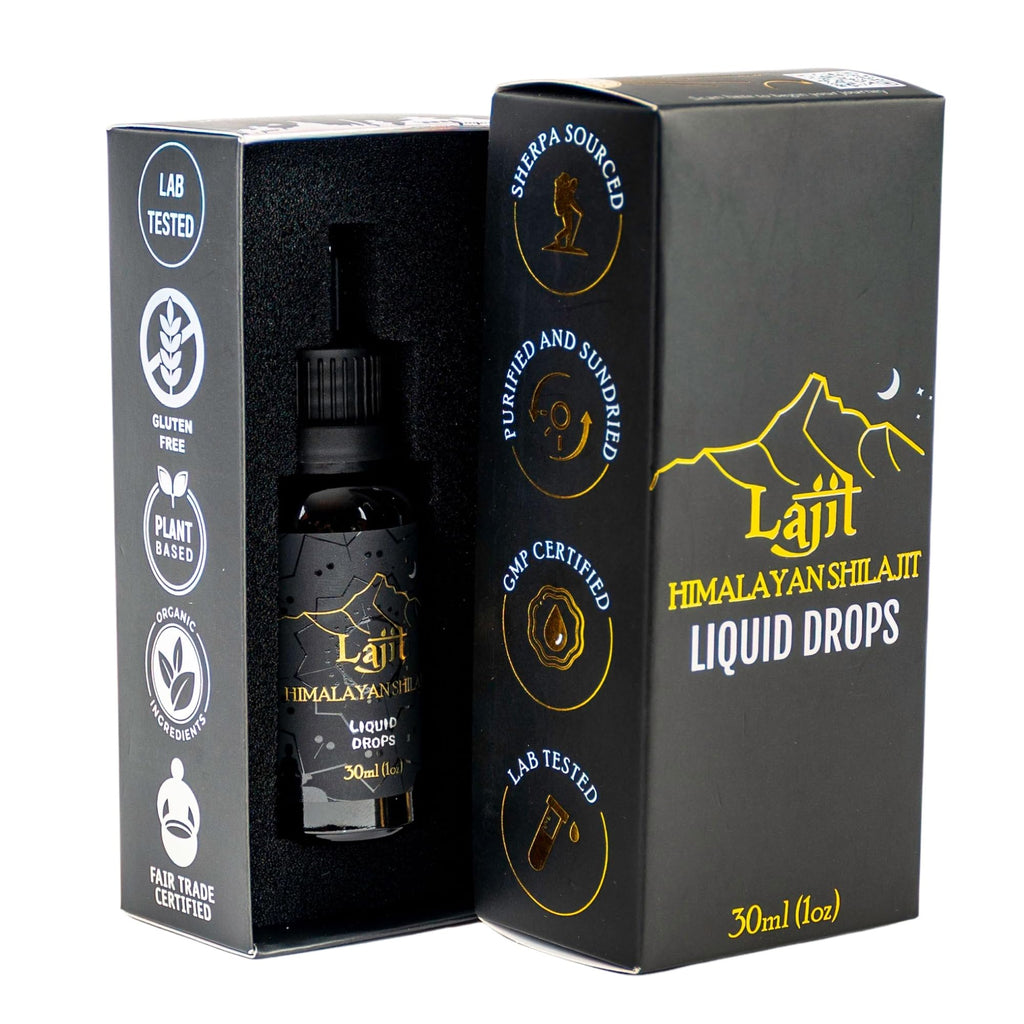 organic shilajit liquid drops