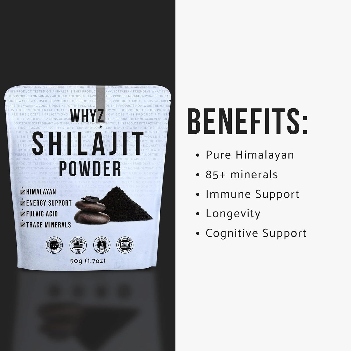 Organic Shilajit Powder for health benefits