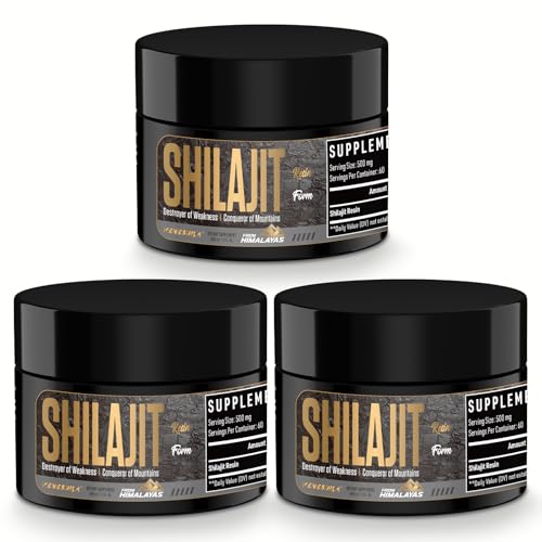 organic shilajit resin energy booster