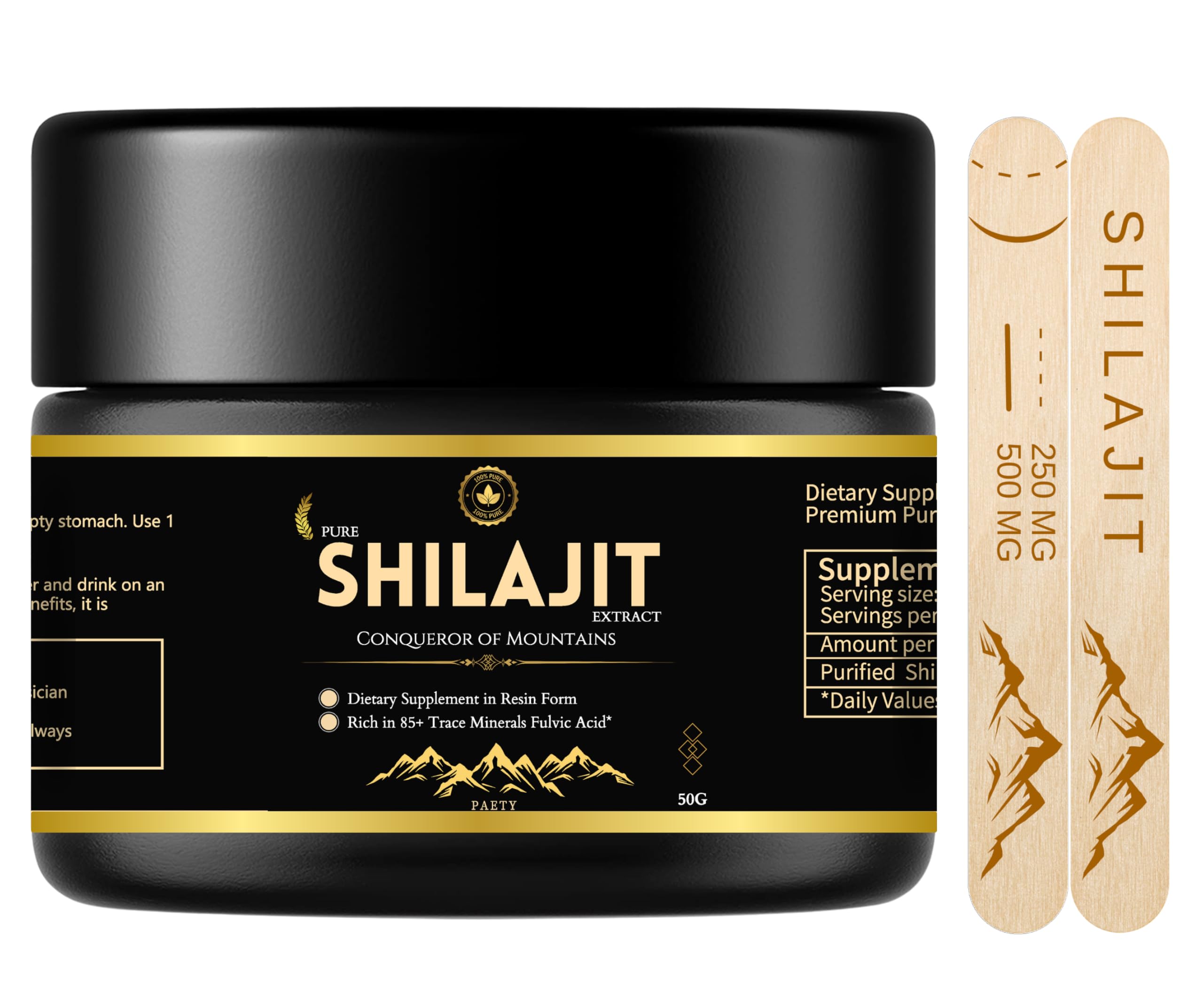 organic shilajit resin for energy