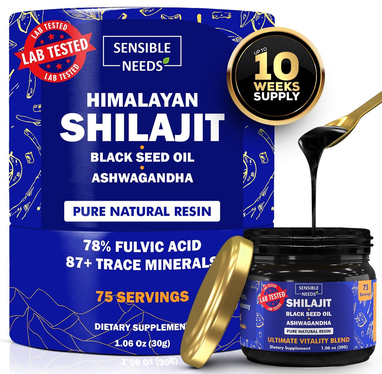 organic shilajit resin for energy