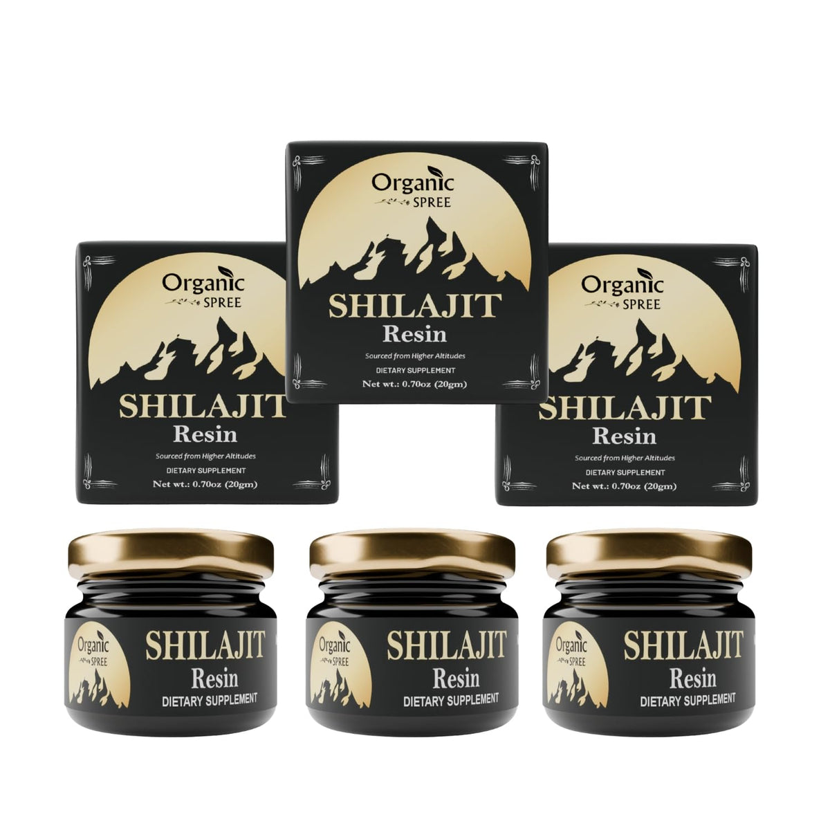 organic shilajit resin for energy