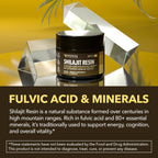 Organic Shilajit resin for health