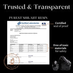 organic shilajit resin for recovery