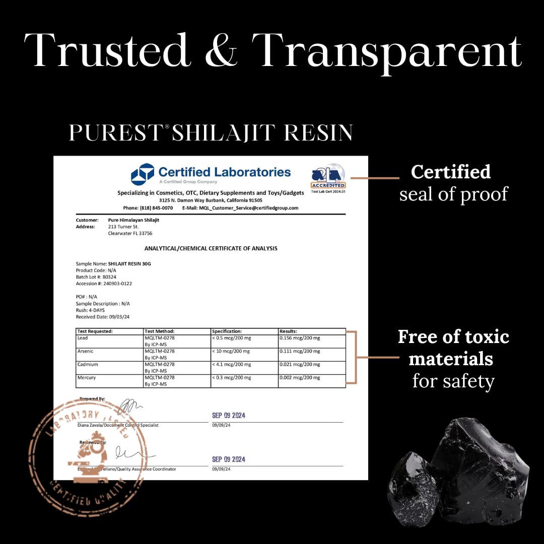 organic shilajit resin for recovery