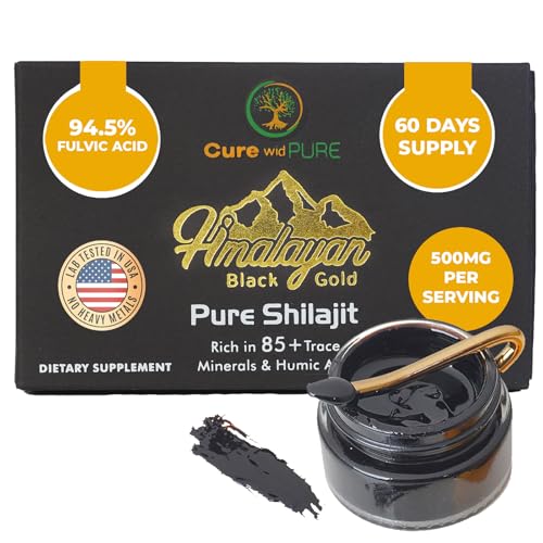 Organic shilajit resin for vitality