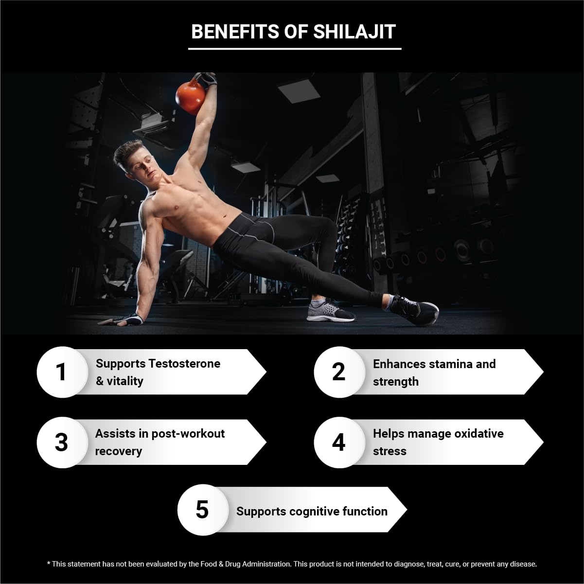 organic shilajit resin supplement
