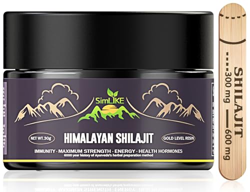 Organic Shilajit resin with minerals