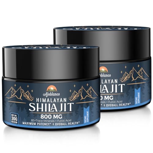 Organic shilajit supplement for energy