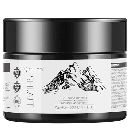 organic shilajit supplement with minerals